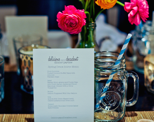 DeliciousAndDecadent menu image - Fashionable Hostess