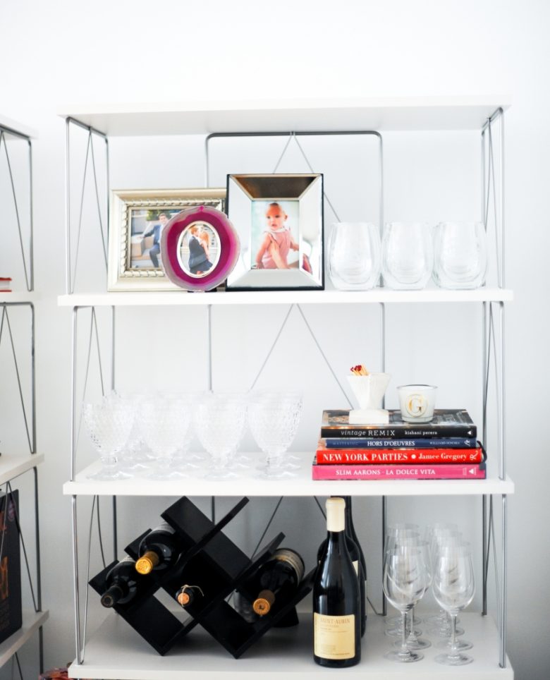 Dining Room: Display Shelves - Fashionable Hostess