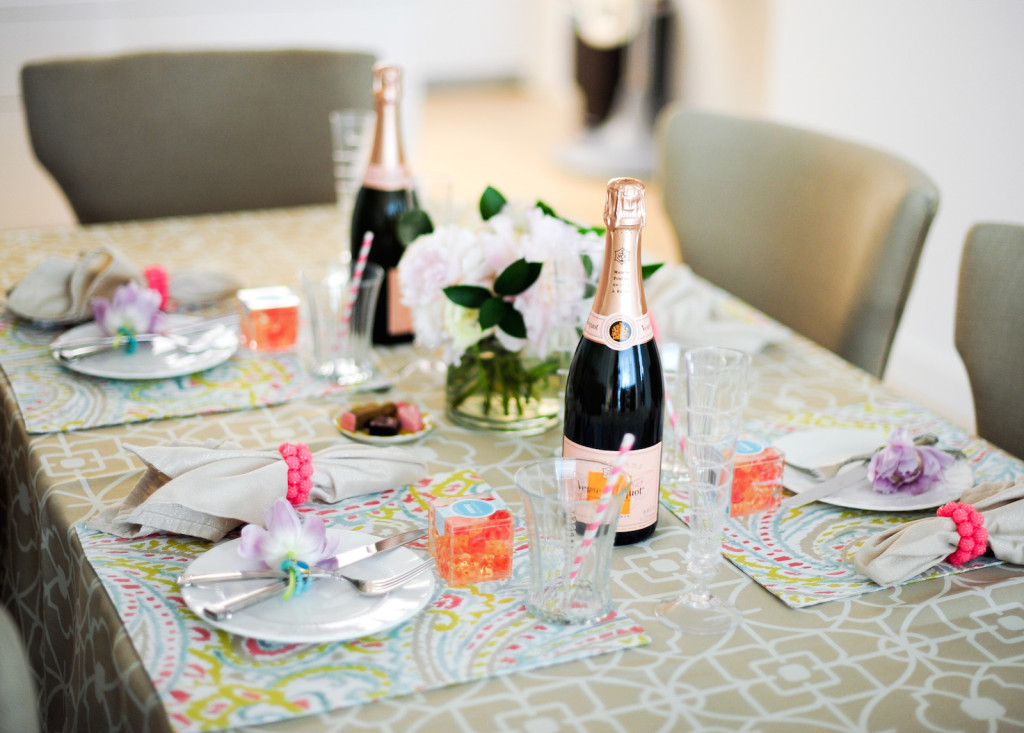 Host a Champagne and Peonies Party - Fashionable Hostess