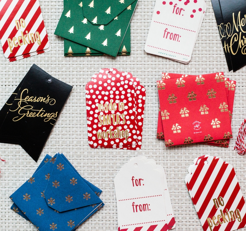 Christmas Gift Tags - Fashionable Hostess