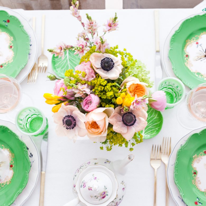 DIY Spring Bouquet & Flower Arranging Tips - Fashionable Hostess