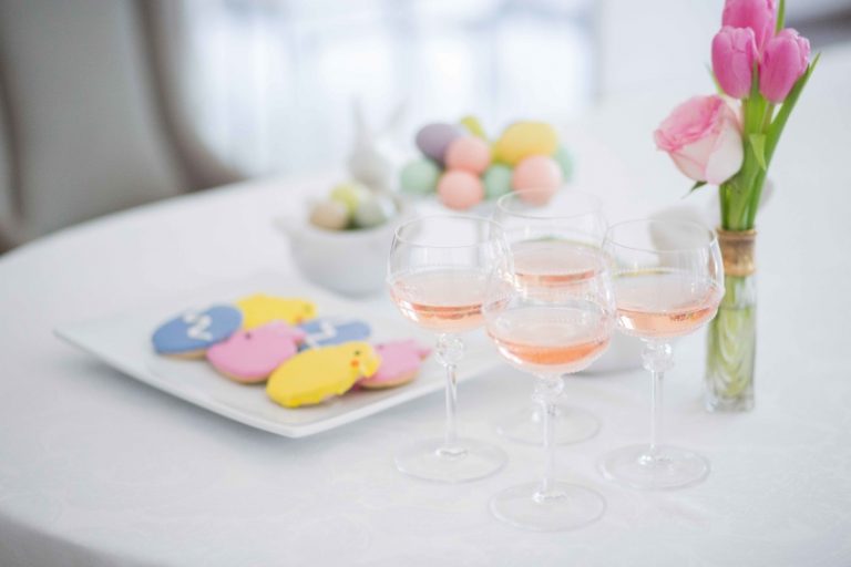 Pastel Easter Buffet - Fashionable Hostess