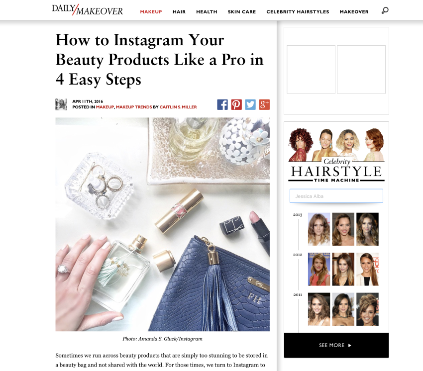 daily makeover press - Fashionable Hostess