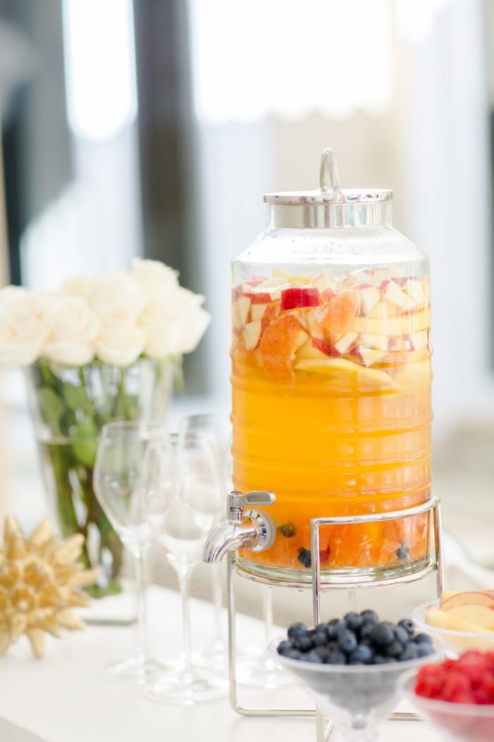 DIY Sangria Bar - Fashionable Hostess