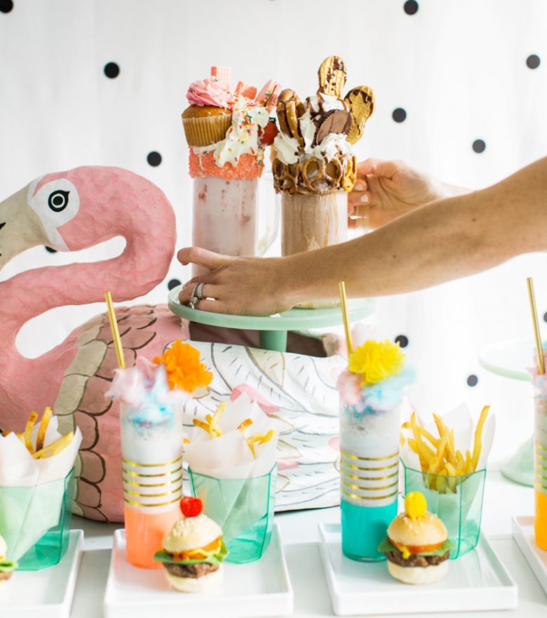 Summer Send Off with a Milkshake Social - Fashionable Hostess