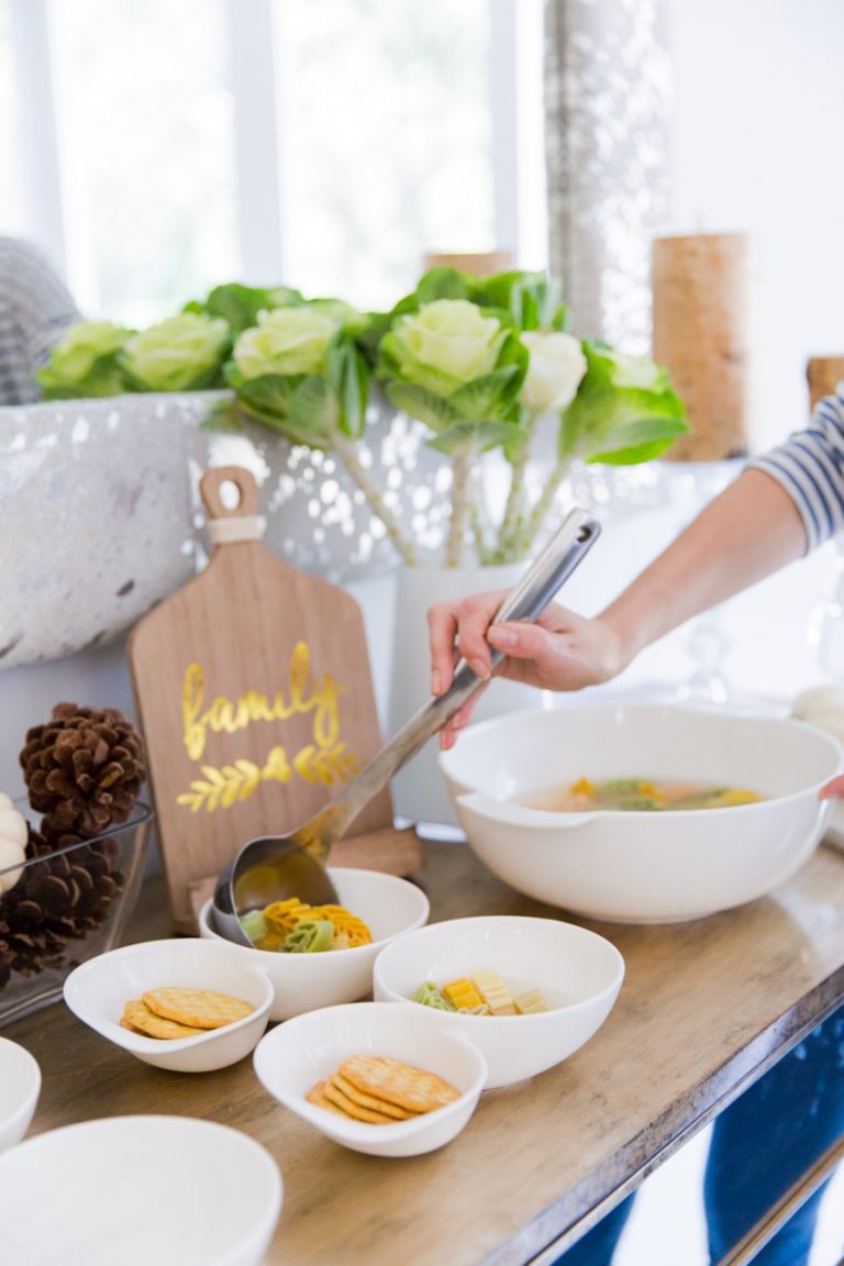 Create the perfect Soup Buffet - Fashionable Hostess