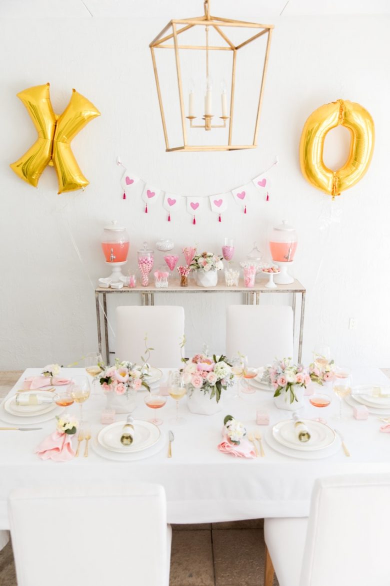 Perfectly Pink Candy & Dessert Buffet - Fashionable Hostess