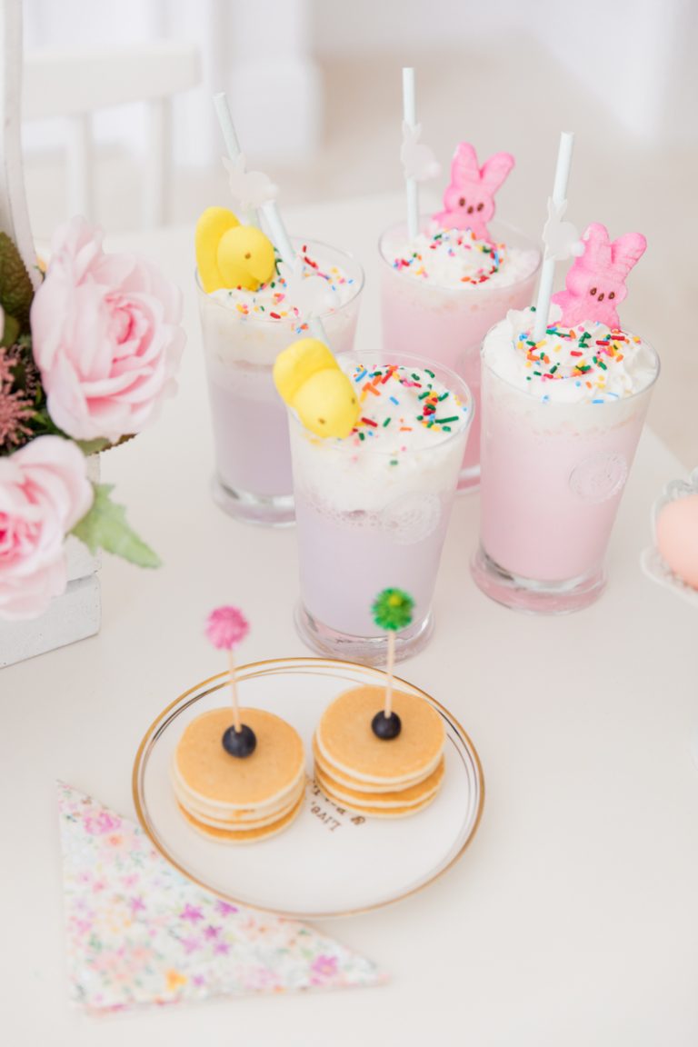Pastel Easter Milkshakes - Fashionable Hostess