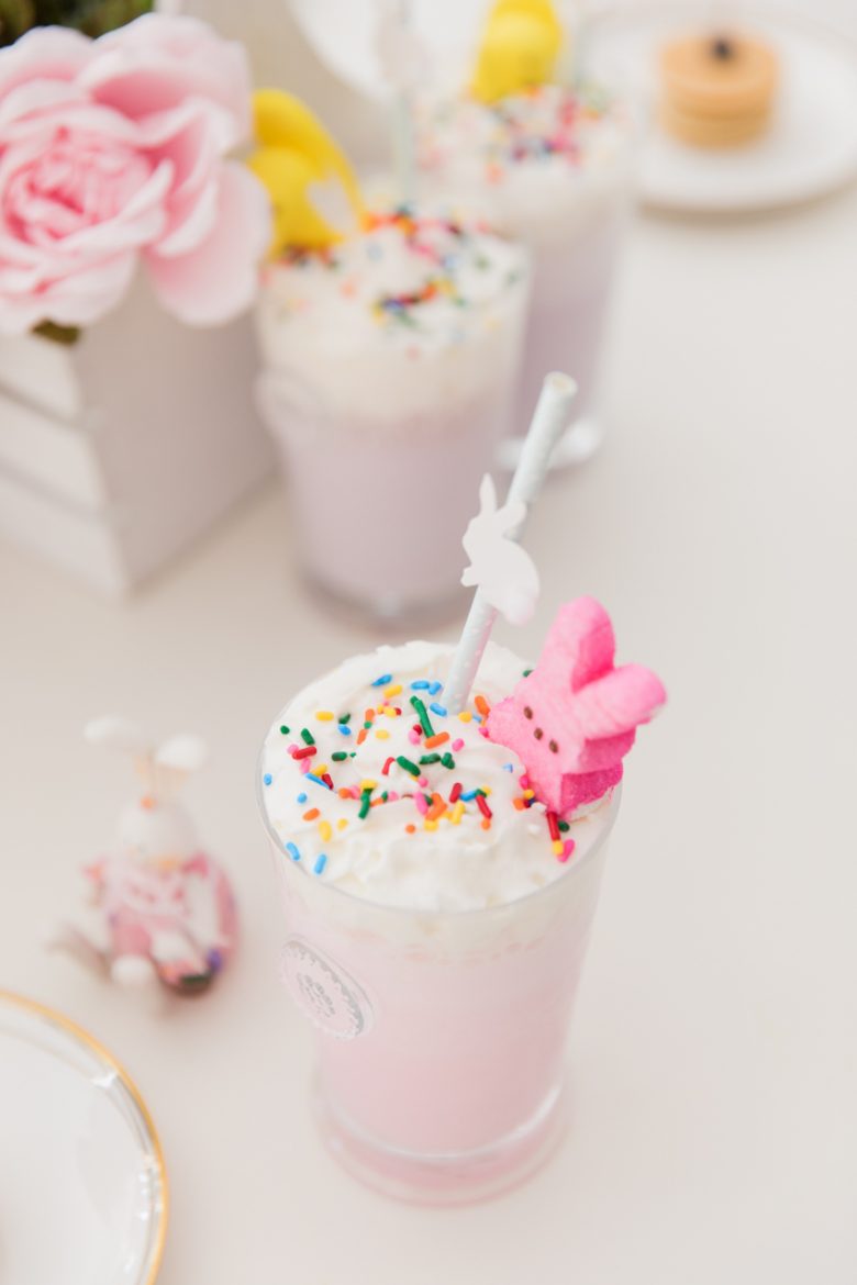 Pastel Easter Milkshakes - Fashionable Hostess