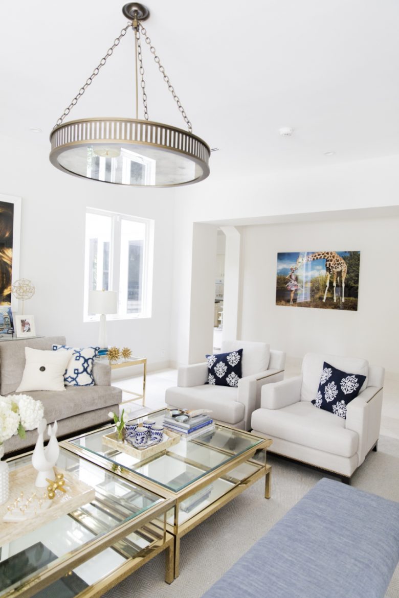 Living Room Updates for Spring with Pottery Barn - Fashionable Hostess