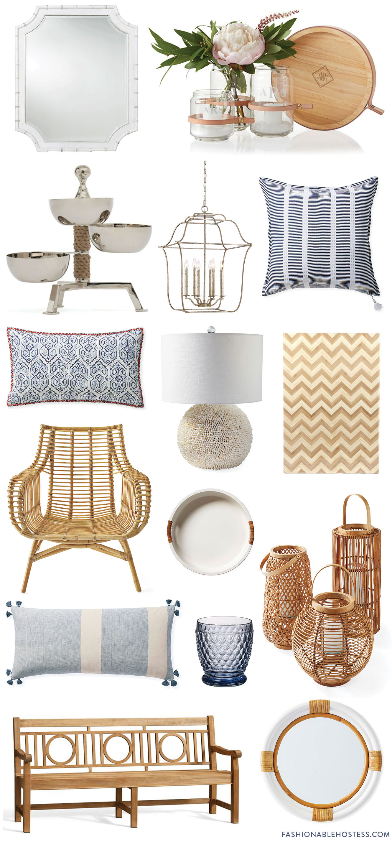 Beachy chic vibes - Fashionable Hostess