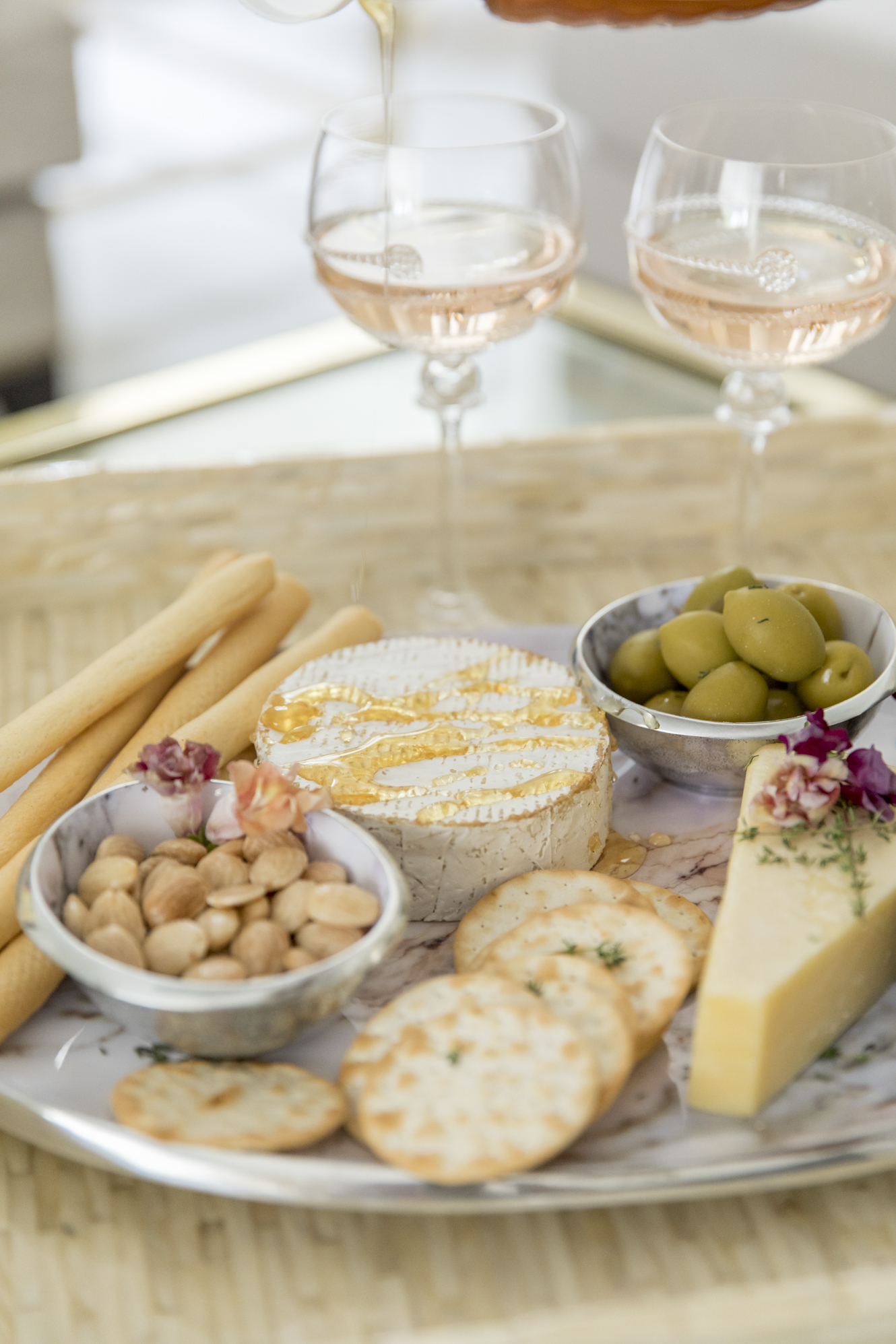 Prettiest Wine & Cheese Night - Fashionable Hostess