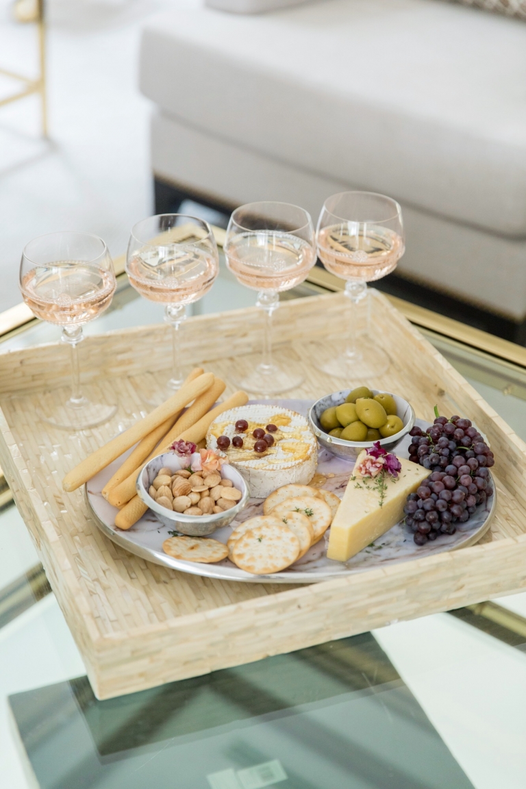 Prettiest Wine & Cheese Night - Fashionable Hostess