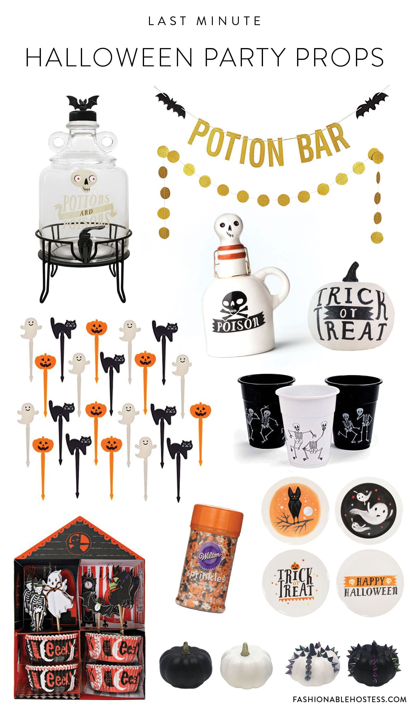 Quick Ship Halloween Party Props - Fashionable Hostess