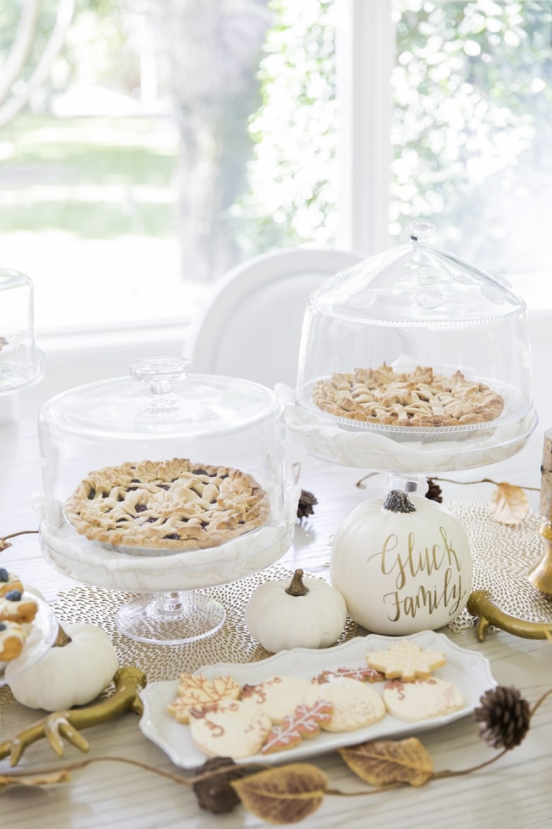 Thanksgiving Dessert Table - Fashionable Hostess
