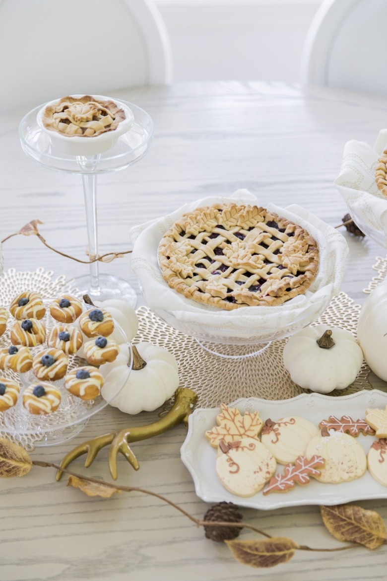 Thanksgiving Dessert Table - Fashionable Hostess
