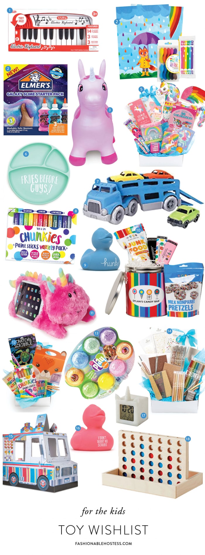 Gift Guide for the Kids - Fashionable Hostess