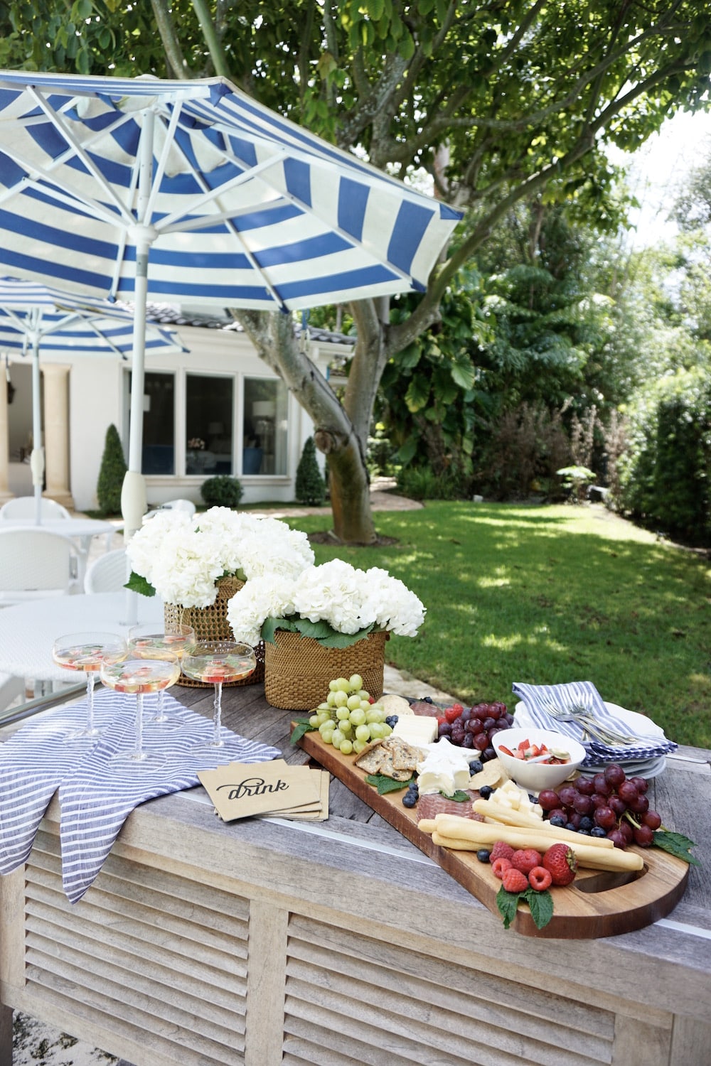 Labor Day Party Ideas & Festive Cheese Board - Fashionable Hostess