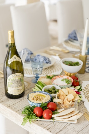 Mediterranean Themed Dinner Party - Fashionable Hostess