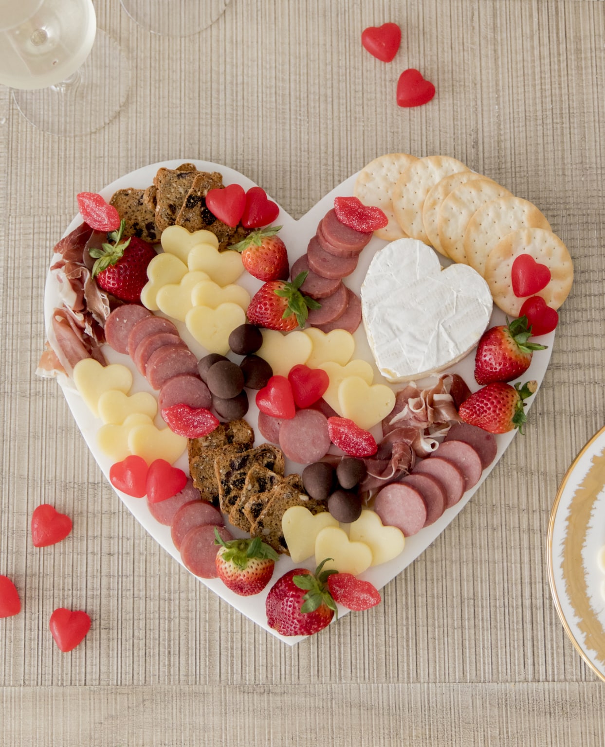 Heart Cheese Board - Fashionable Hostess