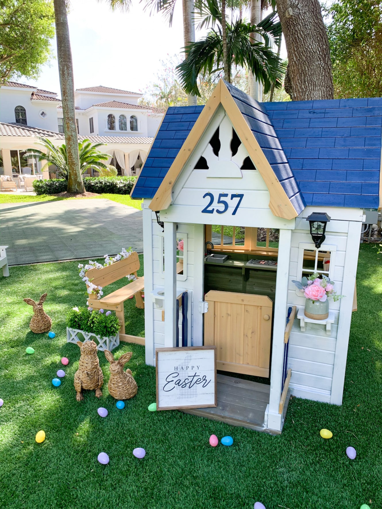 Our Playhouse for Easter - Fashionable Hostess