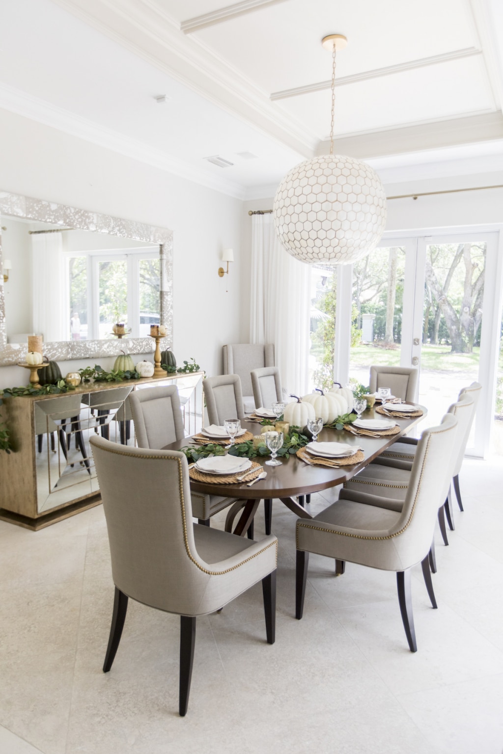 Creating a Fall Tablescape - Fashionable Hostess