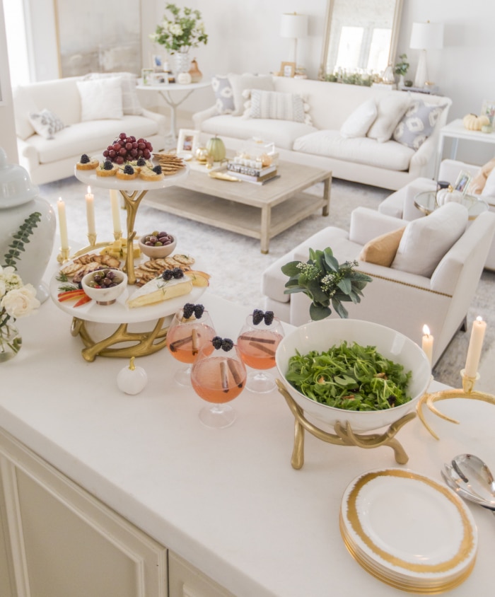 Fall Appetizer Bar - Fashionable Hostess