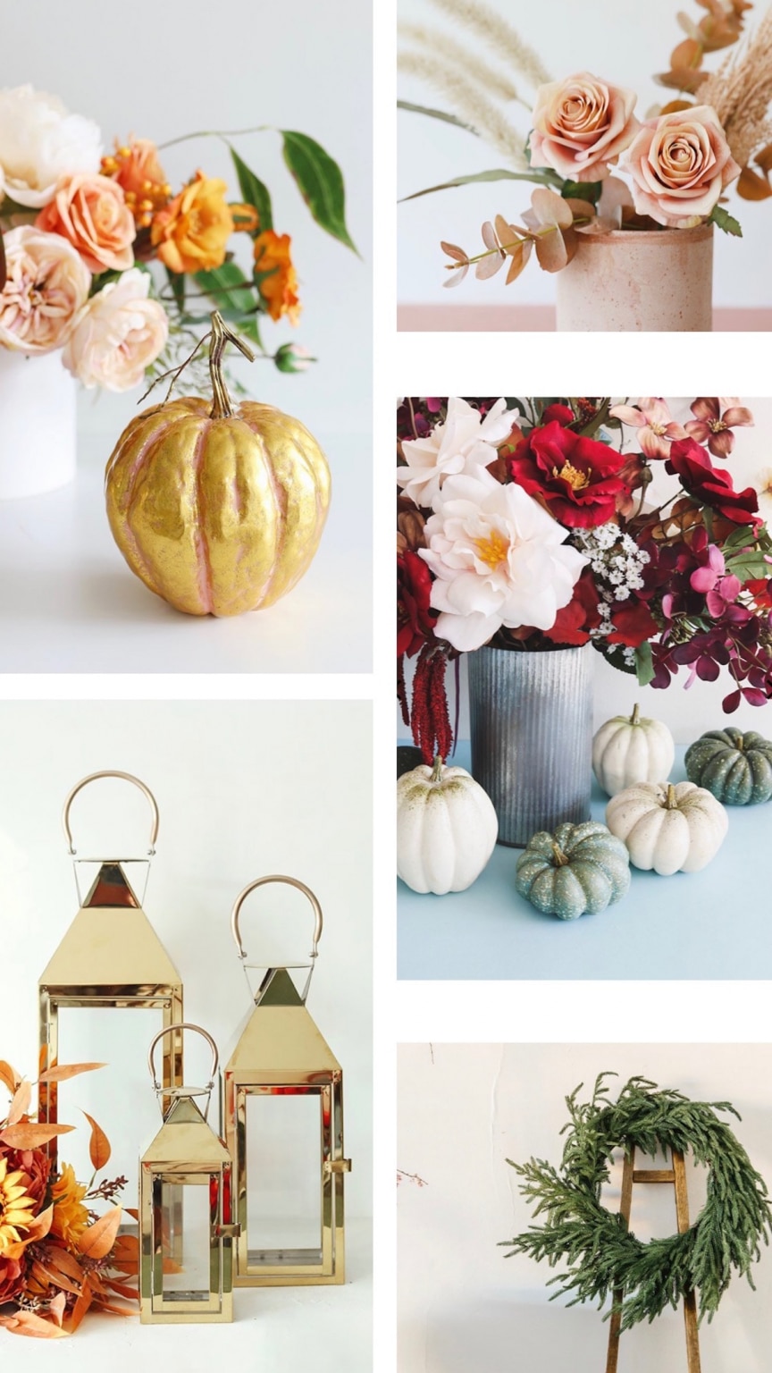 Pretty Fall Accents - Fashionable Hostess