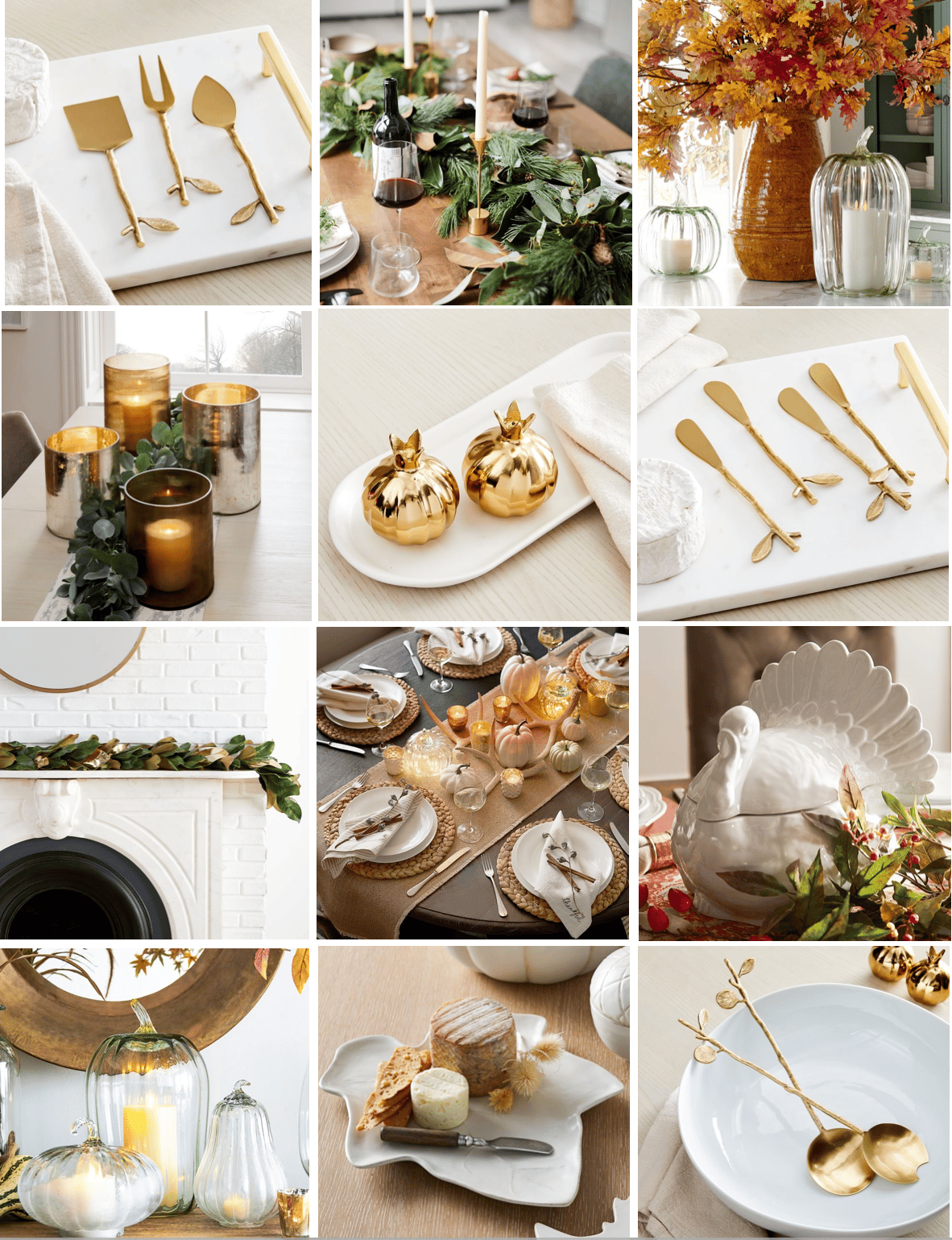 Thanksgiving Table Shopping List - Fashionable Hostess
