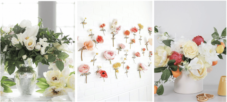 Faux Flower Favorites for Spring - Fashionable Hostess