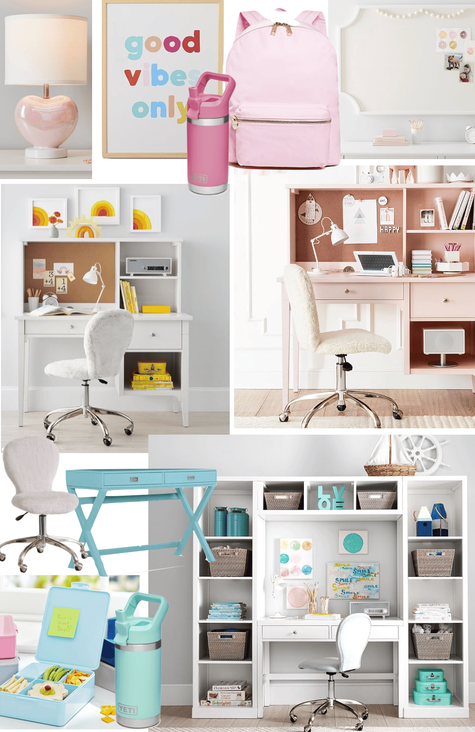 Prepping your Kids Rooms for Back to School - Fashionable Hostess