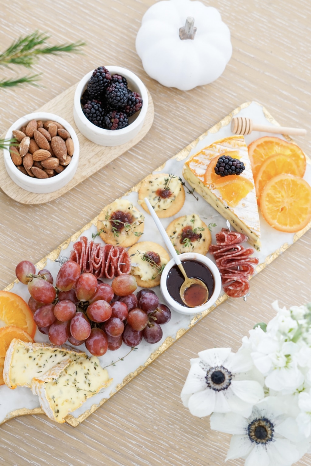 Thanksgiving Cheese Board - Fashionable Hostess